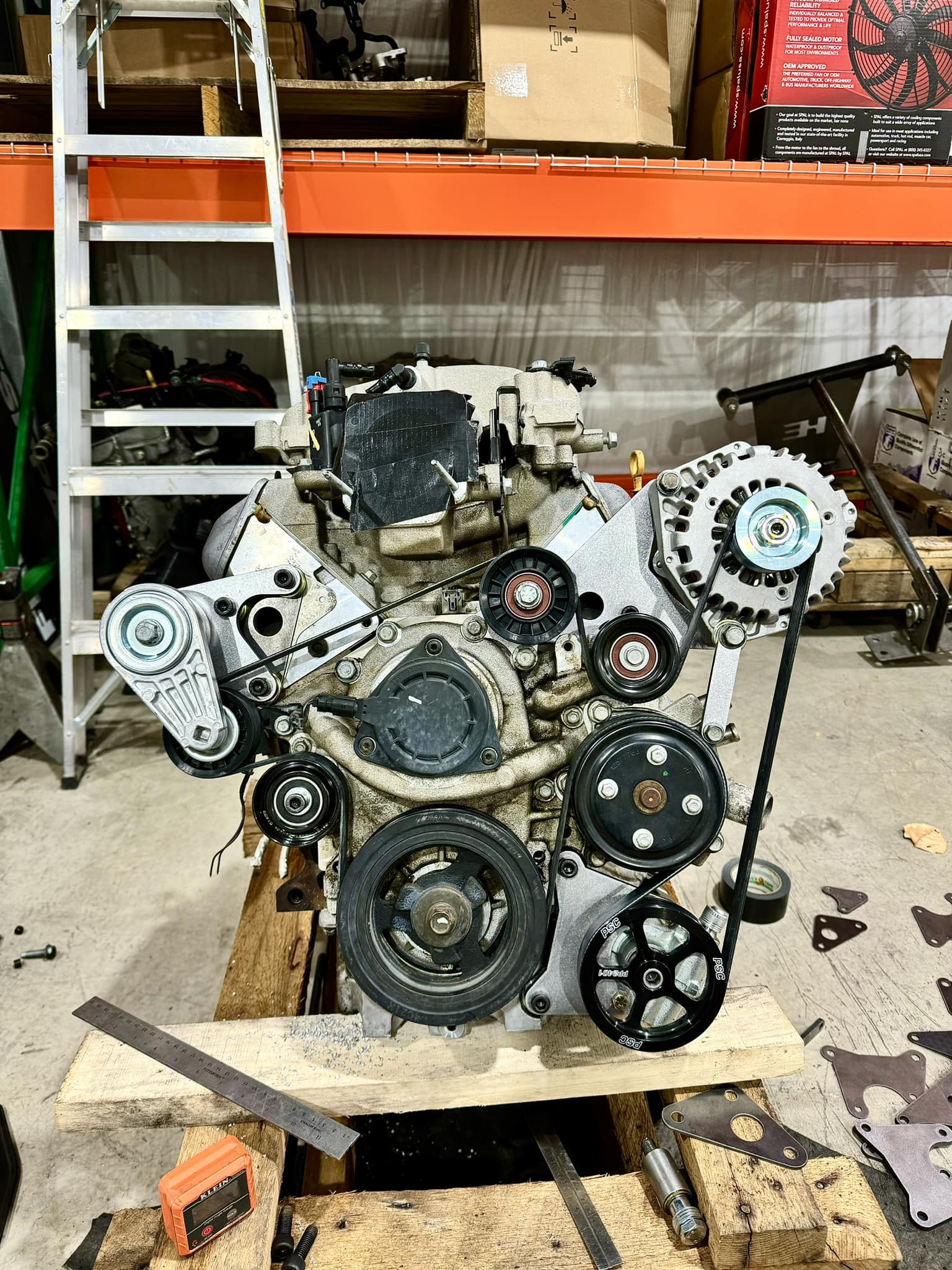 GM 3.9L V6 Accessory Bracket Kit – Hulse Engineering