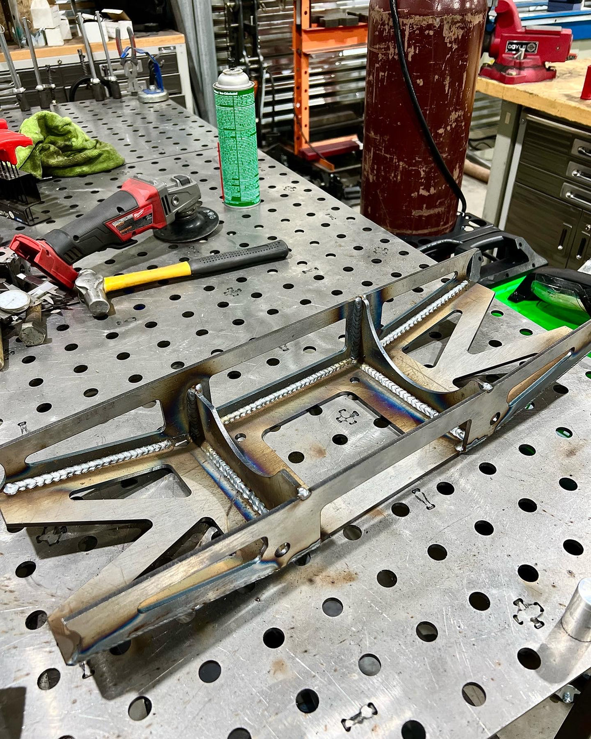 Trail Chassis Winch Mount Plate – Hulse Engineering